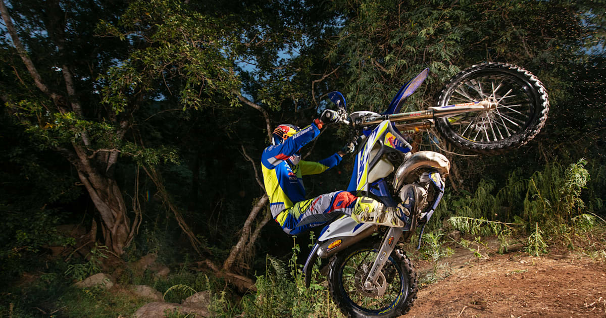 Wade Young: Entrenamiento del piloto de Hard Enduro