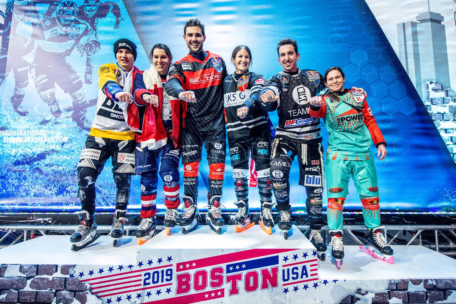 Red Bull Crashed Ice Boston 2019: Corrida +resultados+