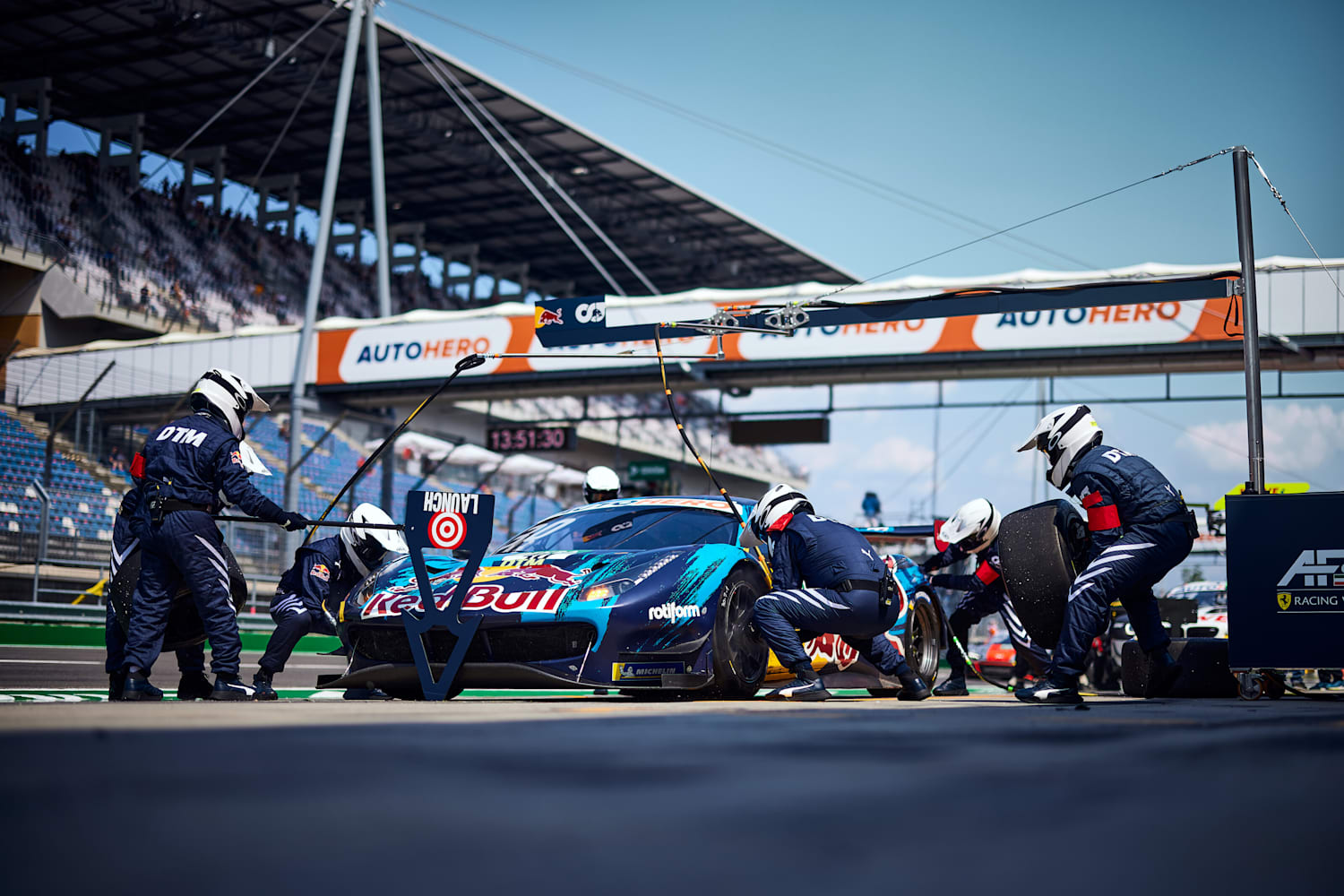 Pictures of DTM team Red Bull AlphaTauri AF Corse