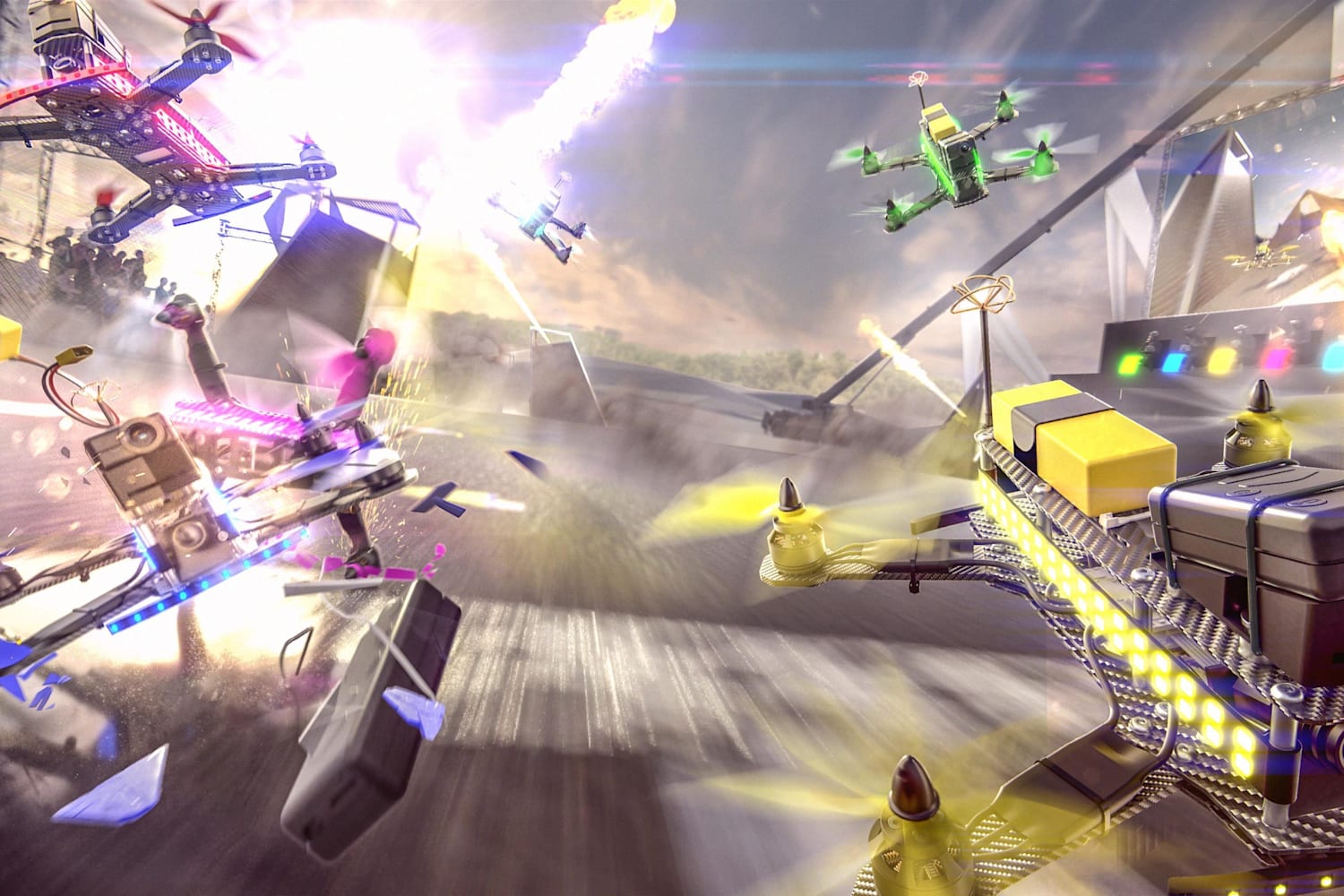 Red Bull DR.ONE: Drone Racing +++Official event page+++