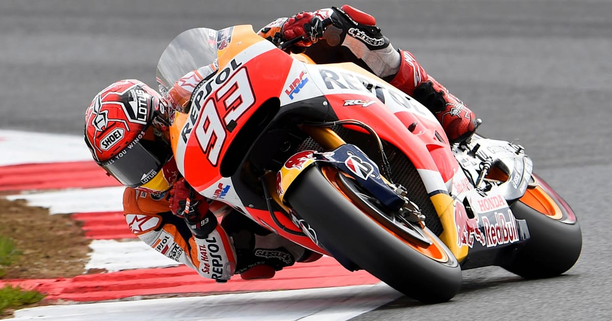 Join Marc Márquez for a hot lap