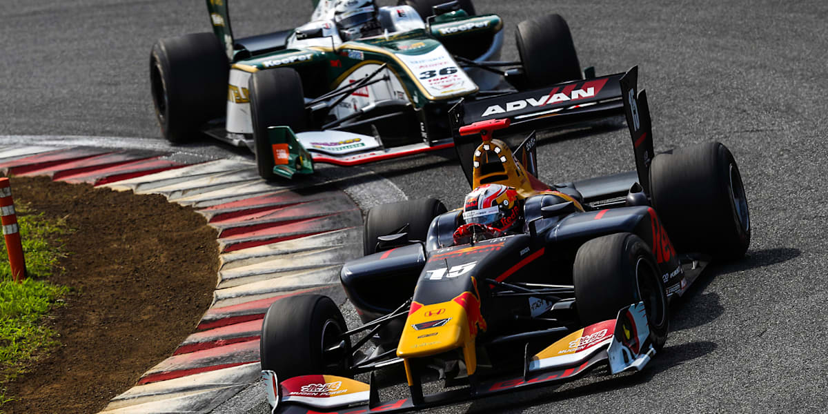 Super Formula - Gasly faster in Fuji