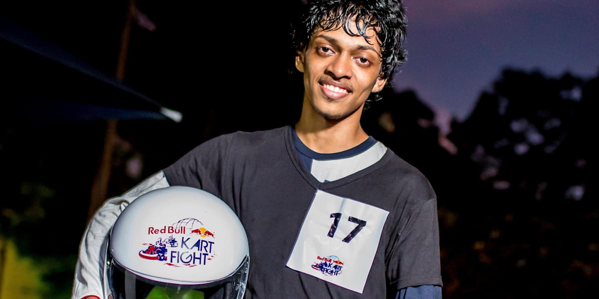 Eshan Siriwardena at the Kart Fight World Final