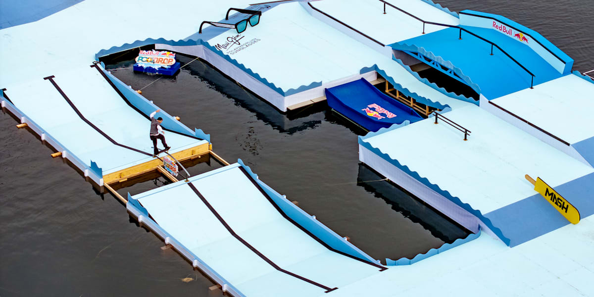 Red Bull Pool Drop: Inside the ultimate water skatepark