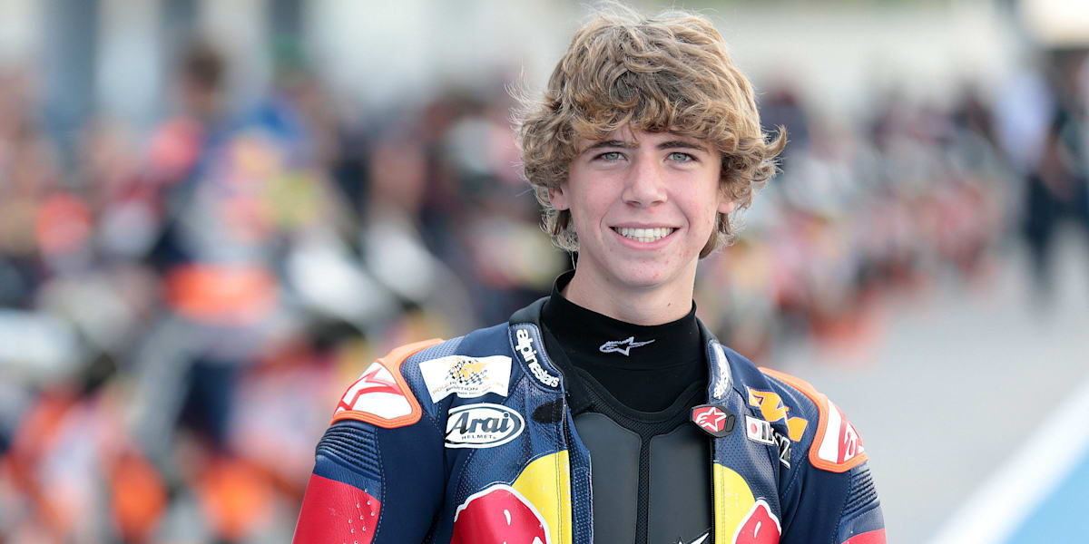 Blog | Darryn charging towards the front in Brno