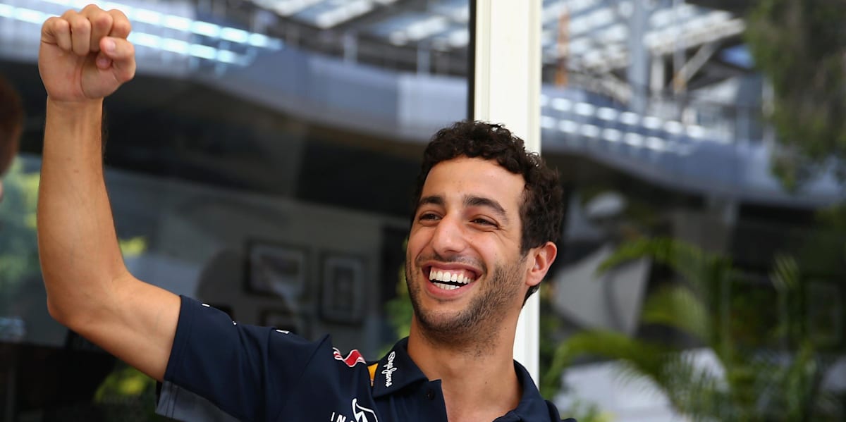 Daniel Ricciardo habla de sus diez canciones favoritas