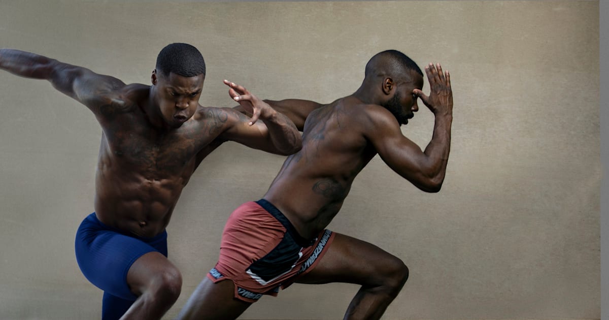 Feature on Sprinters Cameron Burrell and Elijah Hall