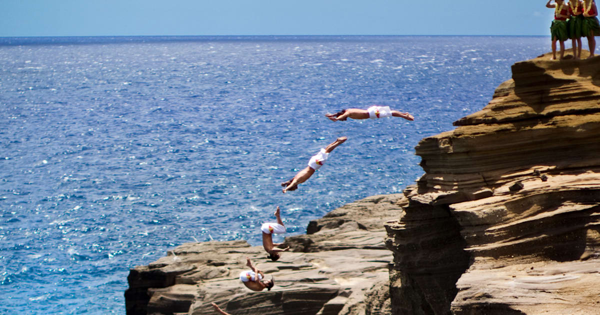cliff jumping oahu