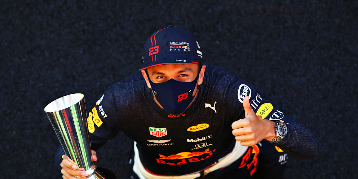 F1 2020: Alex Albon trzeci w GP Toskanii na Mugello