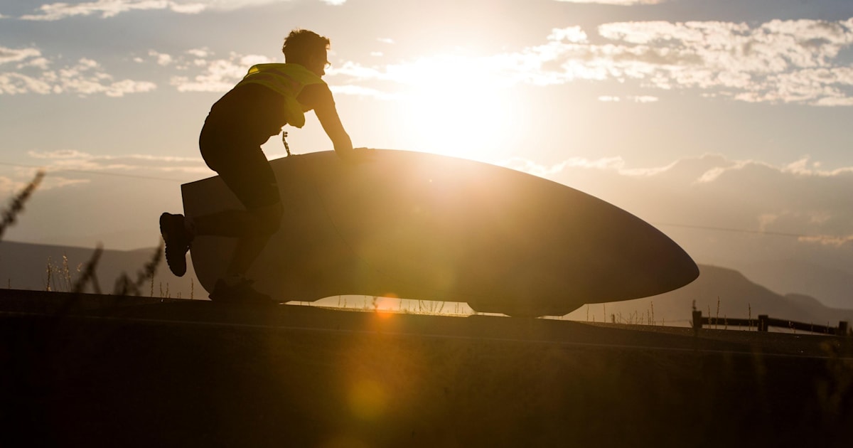 Human Powered Speed Record Holder Interview | Red Bull