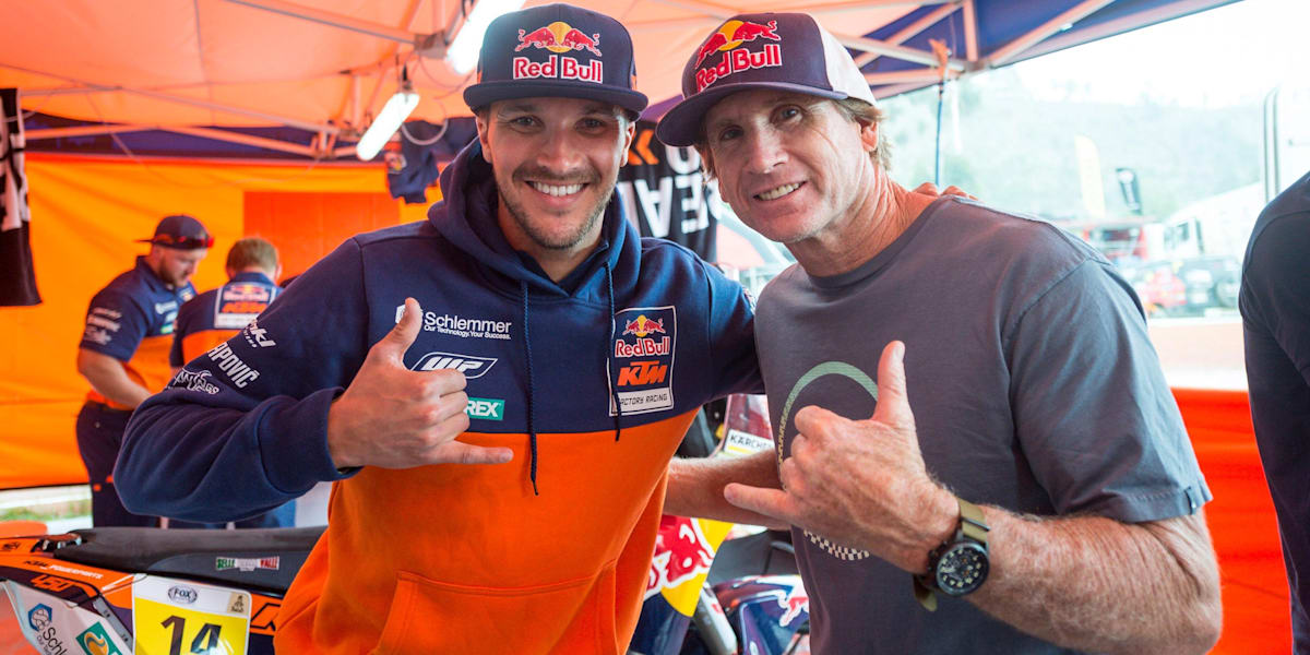 Dakar Rally: Robby Naish windsurfing legend visits race