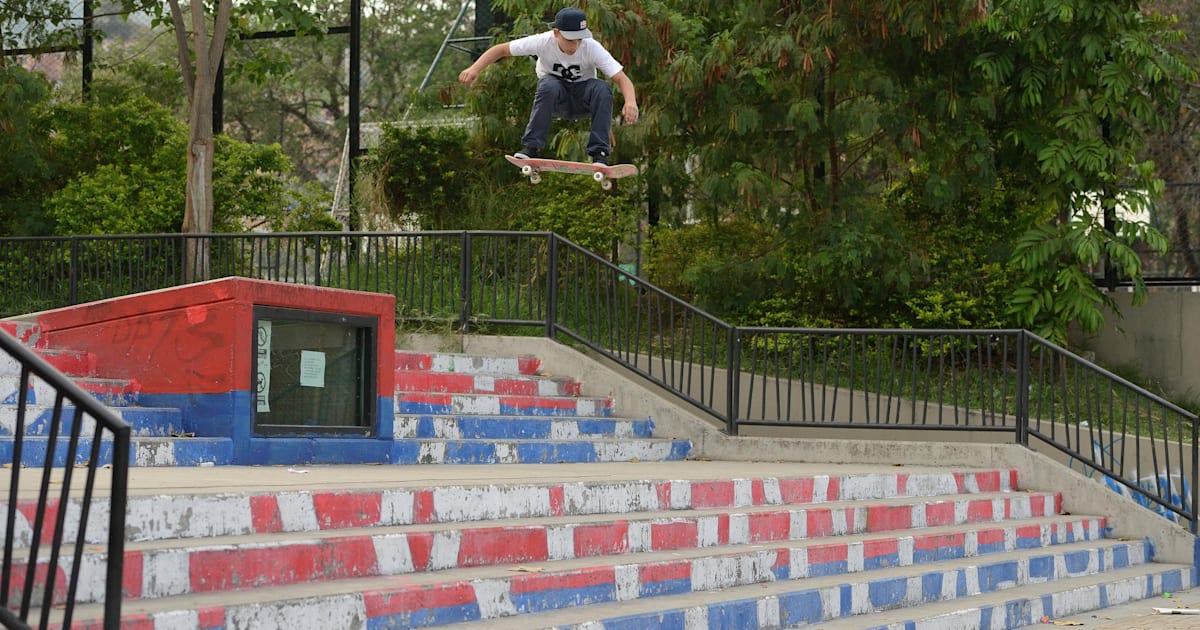 3 fat tricks from Angelo Caro | Red Bull Skateboarding
