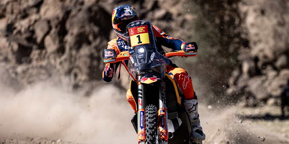 Daniel Sanders Red Bull KTM emotional path to Dakar glory