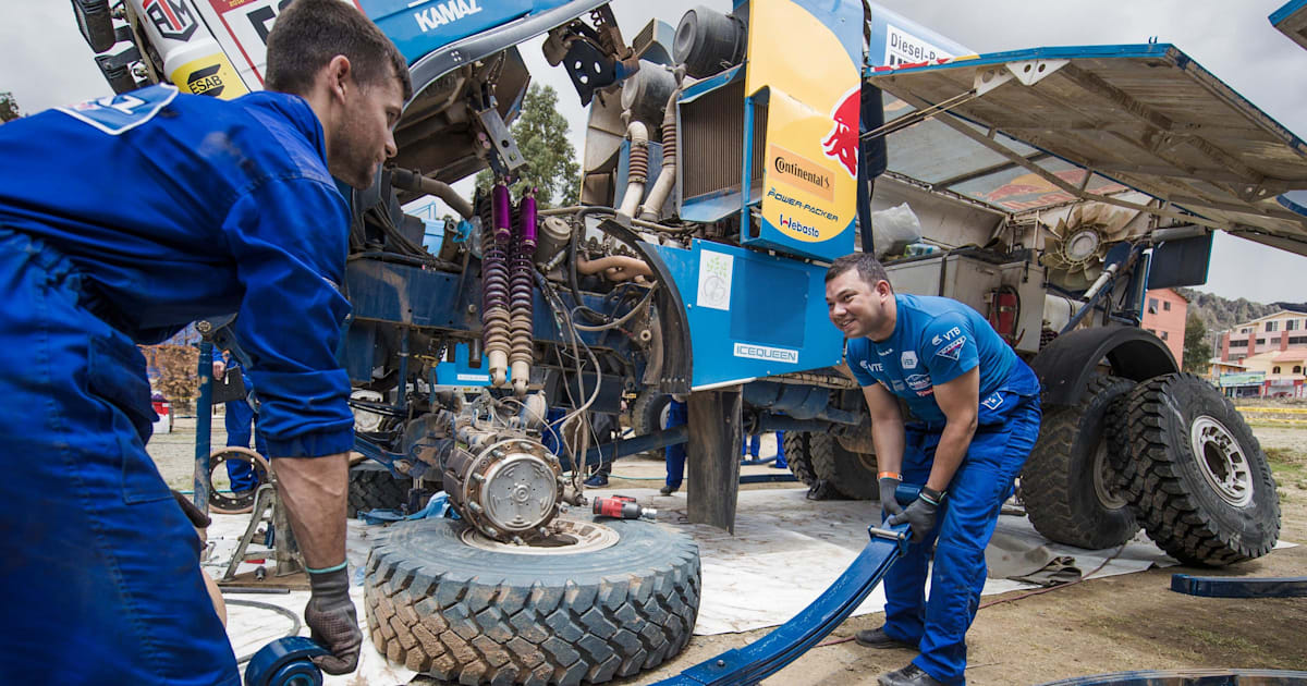 Team Kamaz Master: Dakar Rally rest day – watch video