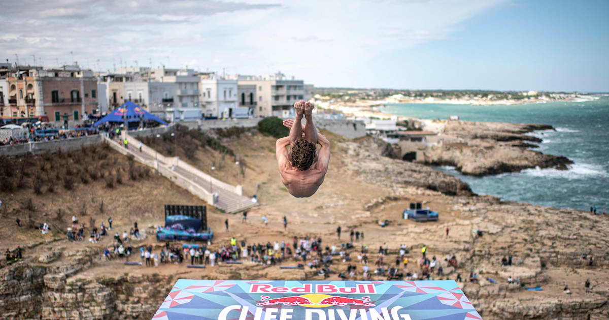 Red Bull Cliff Diving 2021: Gary Hunt - Puglia