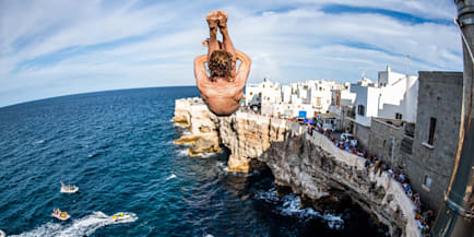 Red Bull Cliff Diving 2021: Puglia day one report