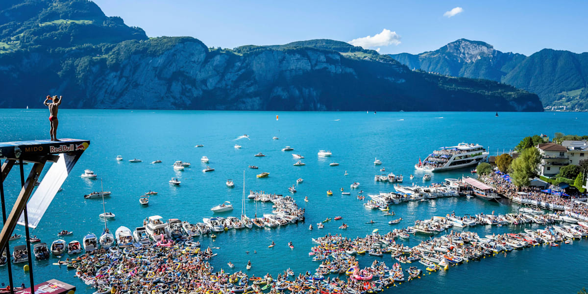 Red Bull Cliff Diving World Series 2022 - Sisikon final