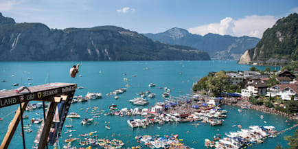 Red Bull Cliff Diving Sisikon L'interview de Gary Hunt