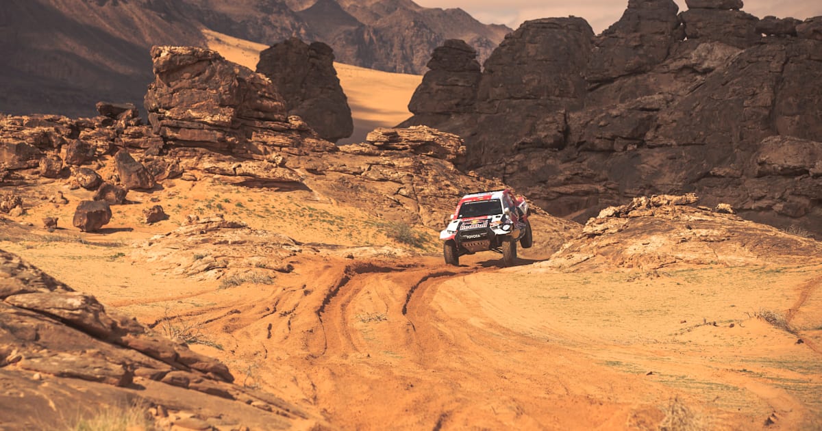 Stage Four at 2023 Dakar Rally showcases the convoy’s dune surfing skills