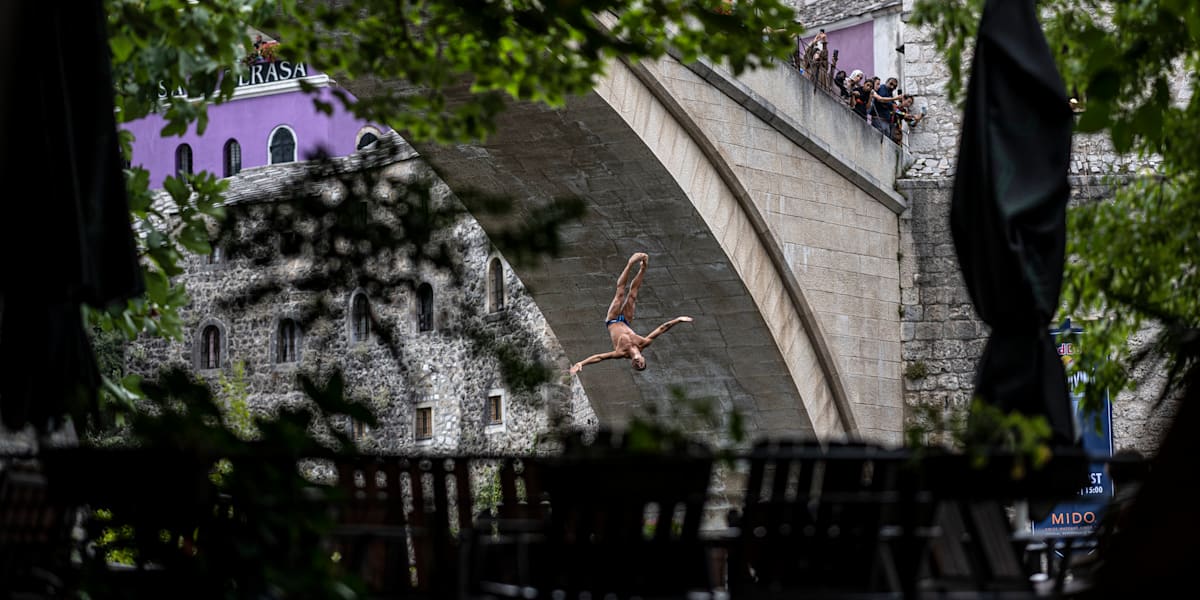Red Bull Cliff Diving 2021: Mostar training gallery