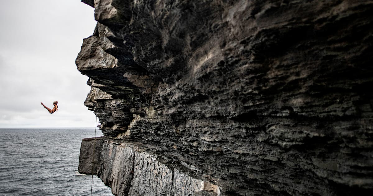 Red Bull Cliff Diving 2021: Downpatrick Head galería