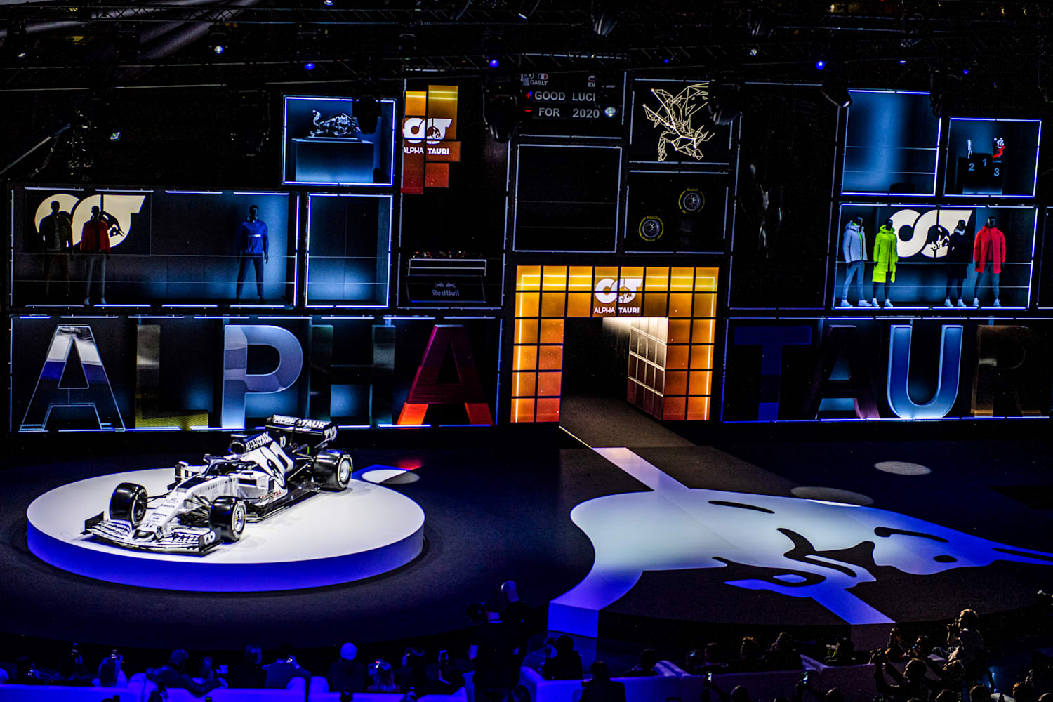 Scuderia AlphaTauri F1 launch and fashion show photos