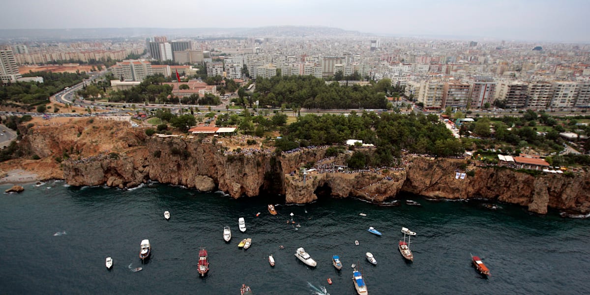 Red Bull Cliff Diving World Series: Antalya, Turkey