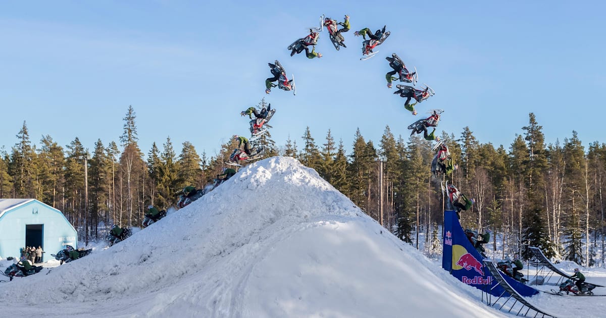 Bodin's World's First Double Backflip Snowmobile