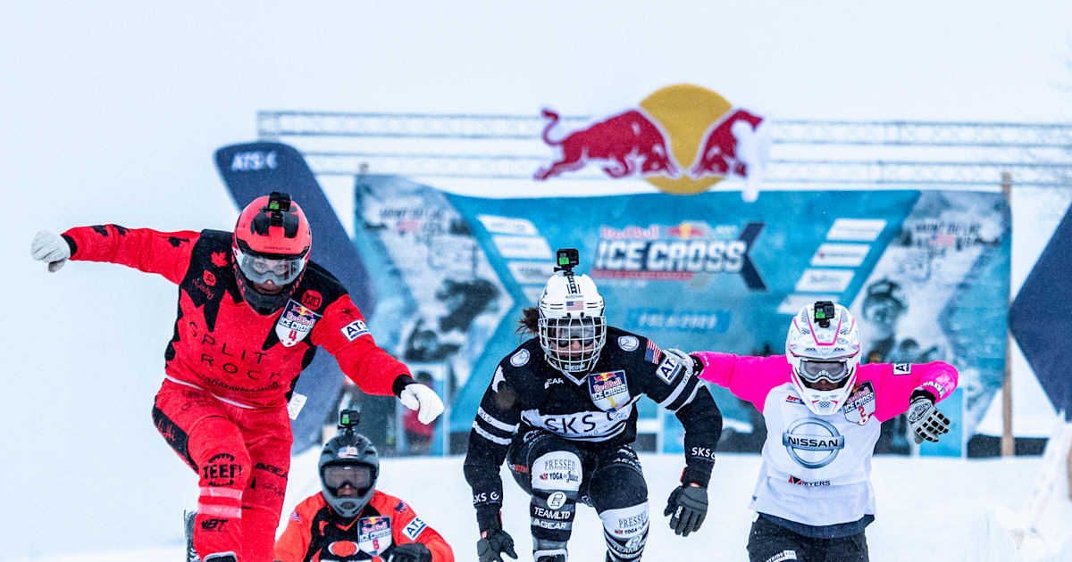 Red Bull Ice Cross 2020: Mont du Lac ganadora femenina