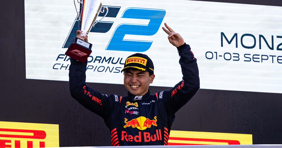 Storming drive to 2nd from Iwasa in Monza F2