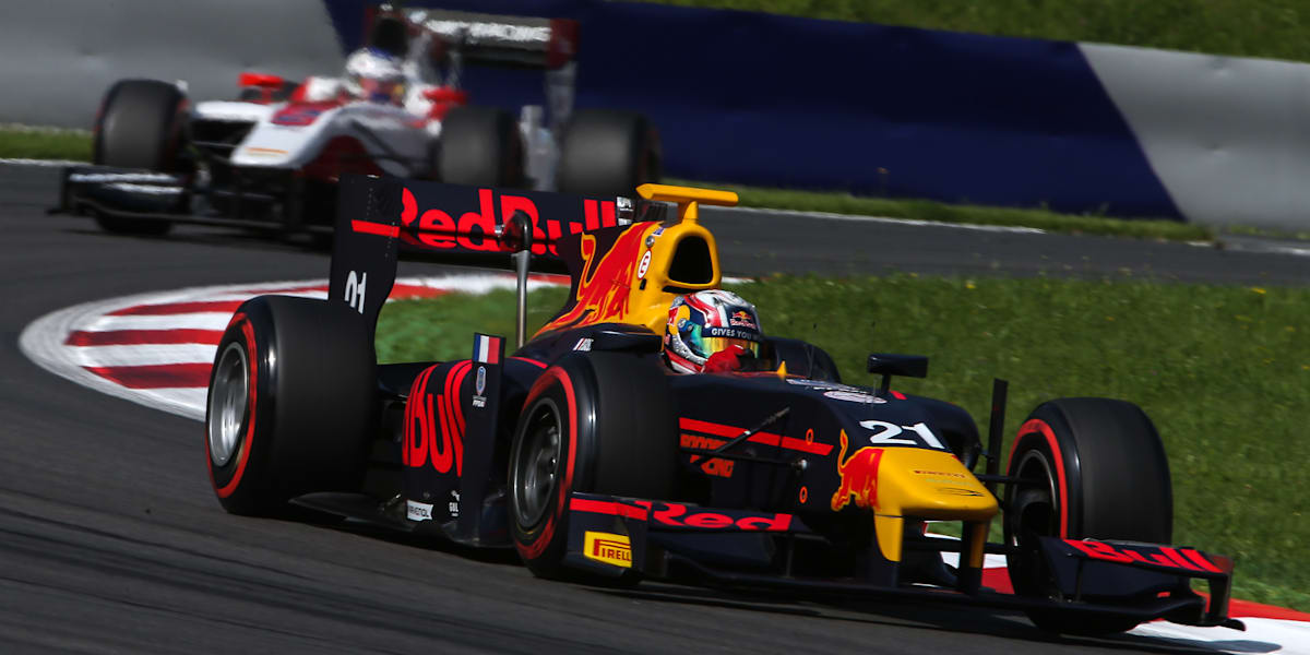 GP2 - Gasly giving everything at the Red Bull Ring