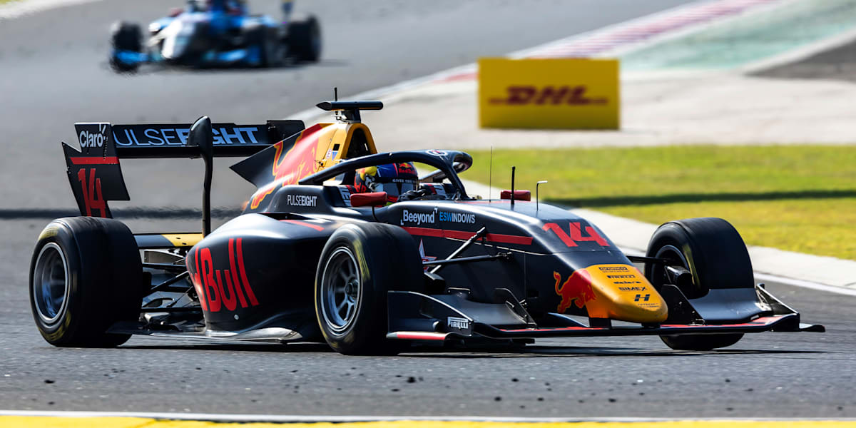 Sebastian Montoya great race pace in F3