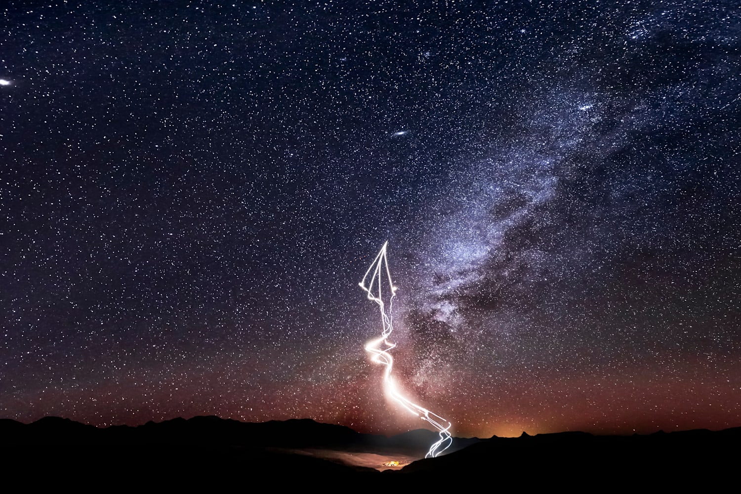 Behind the scenes: Red Bull Marfa Lights photoshoot