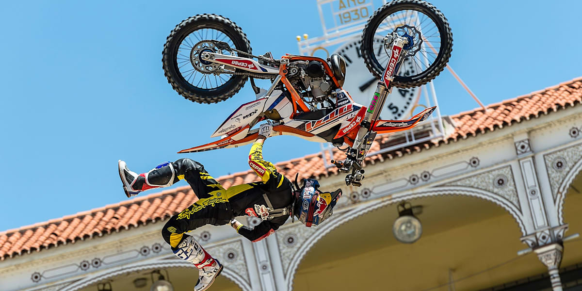 Red Bull X-Fighters Madrid Dany Torres POV report clip