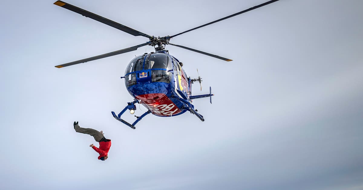 Parkour athlete Jason Paul takes on the Streif