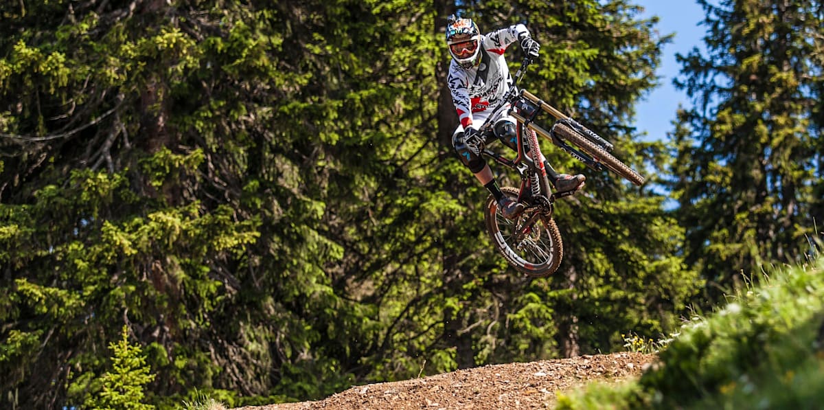 Shaping Switzerland's UCI World Cup Downhill Track
