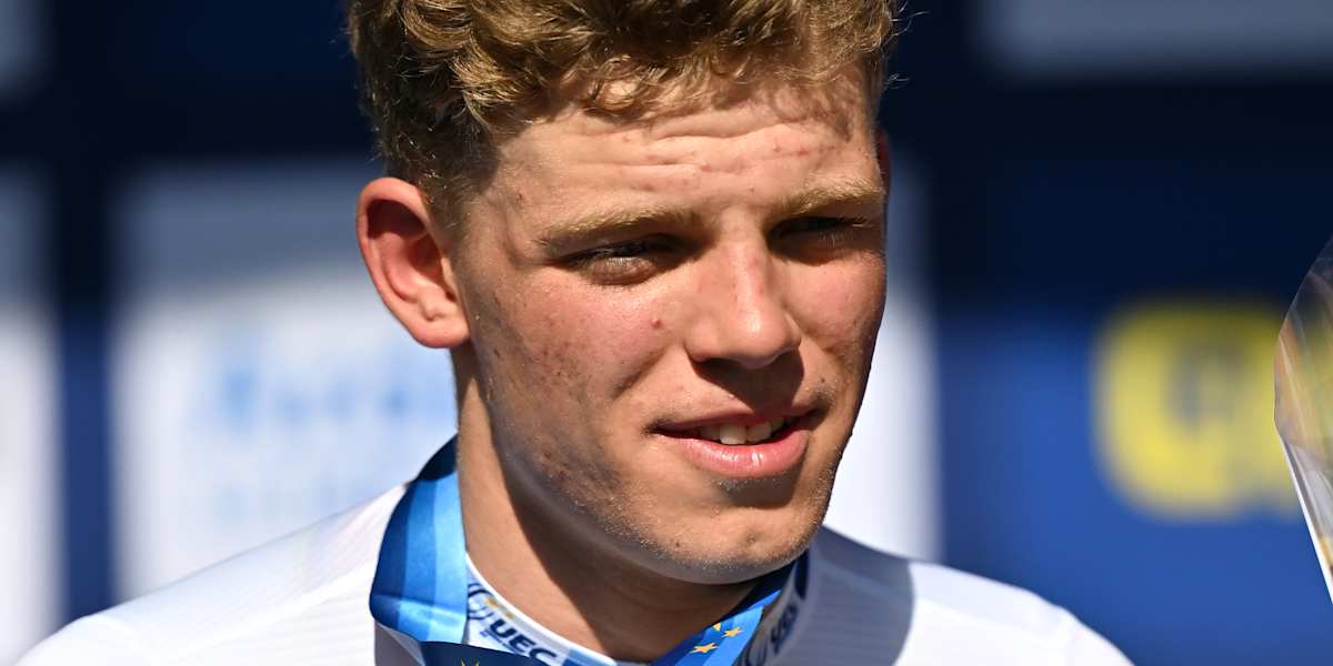 Michiel Mouris is European U19 individual time trial champion