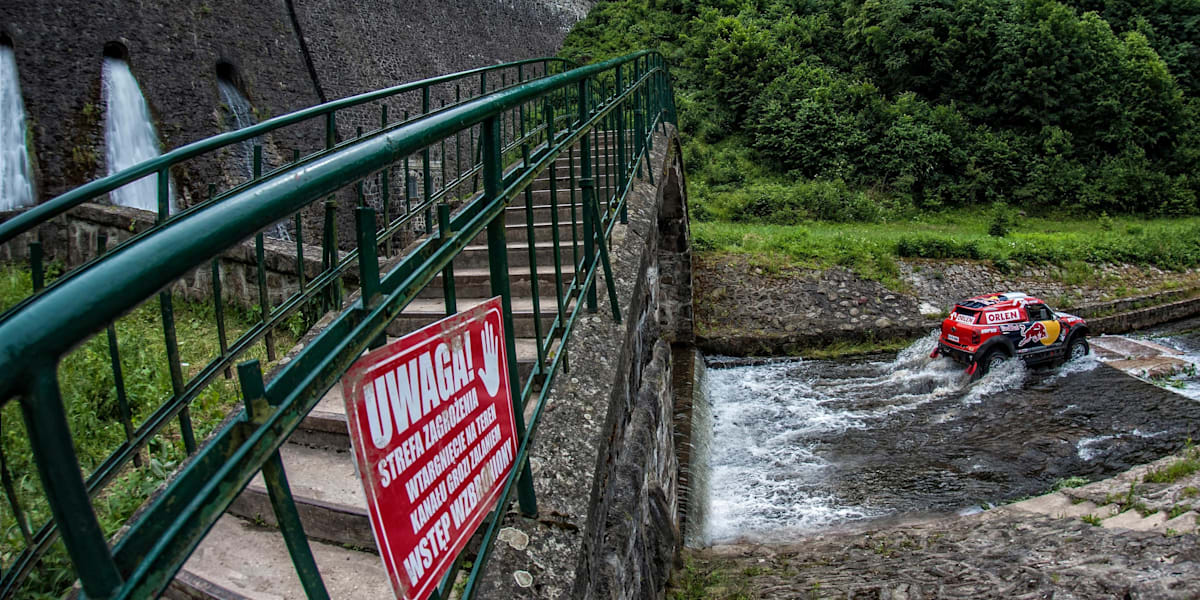 Video Adam Małysz kontra bystra woda