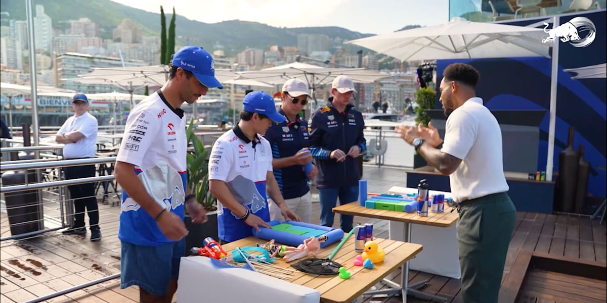 DIY Raft Building With F1 Drivers. What Could Go Wrong?