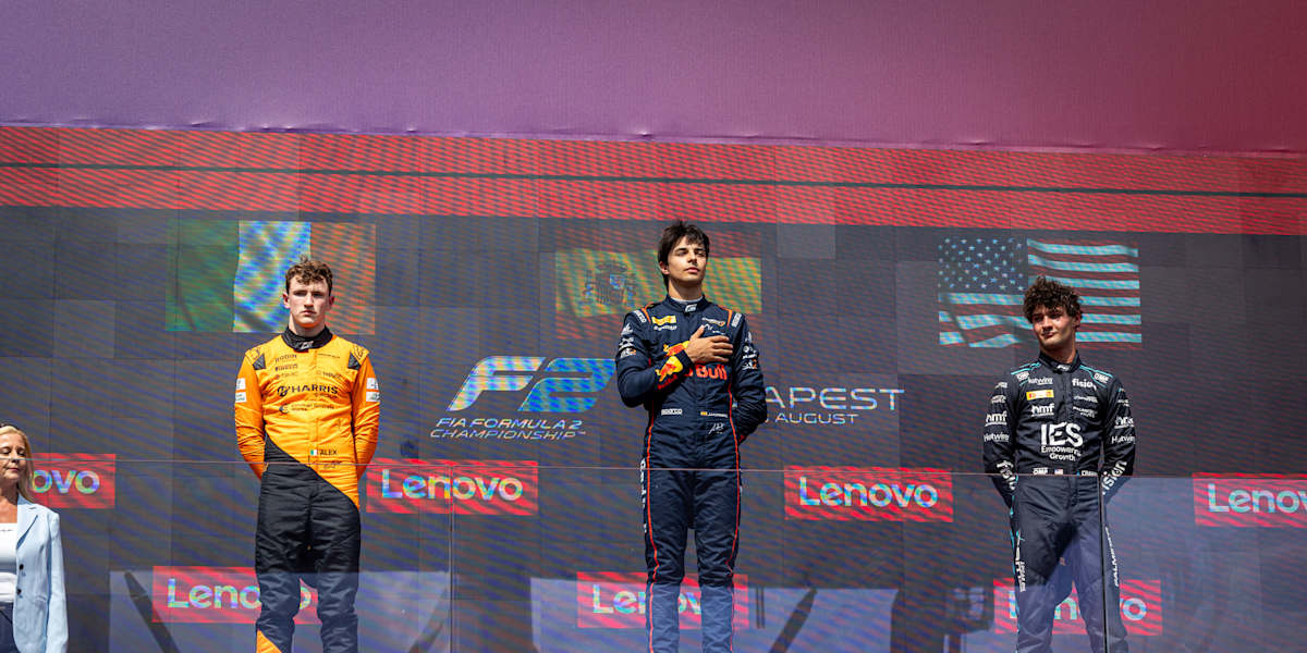 Martí Wins Budapest F2 Sprint while Lindblad & Goethe secure vital points