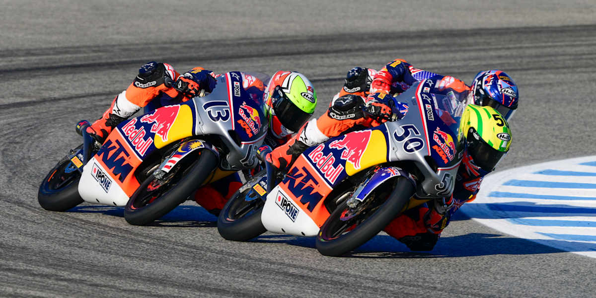 RECAP | Thompson takes Rookies Race 2 heart-stopper in Jerez