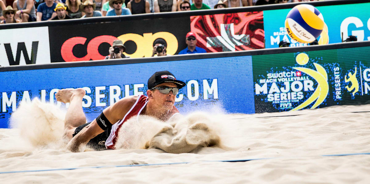 Vídeo de vóley-playa en las series Swatch 2015: Suiza