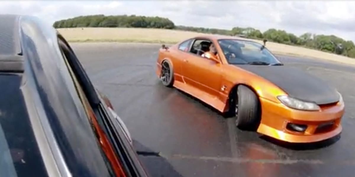 Queen B testet ihre Driftkünste gegen Matt Carter