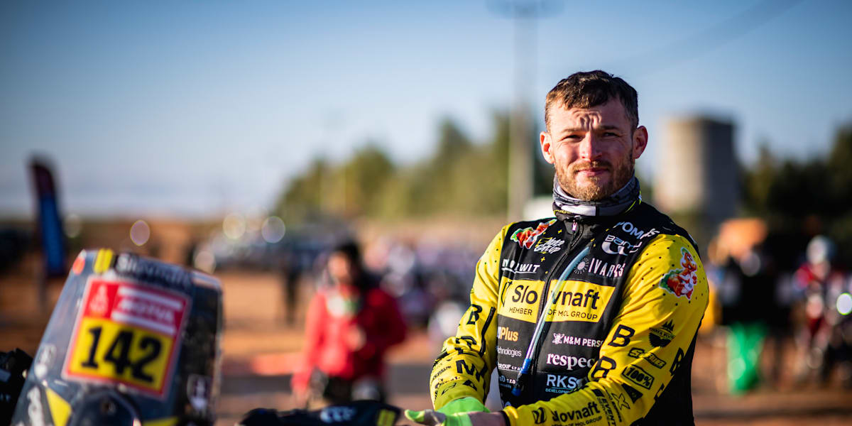 Štefan Svitko na Dakare 2023/6. etapa - do Al Duwadimi