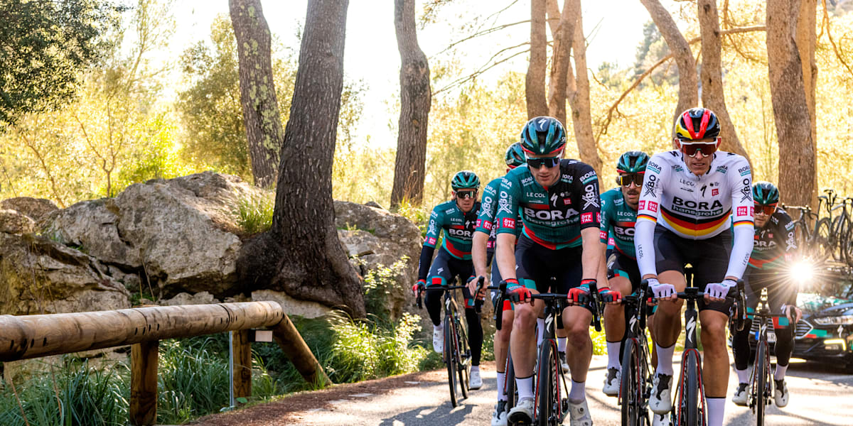 Being part of a pro cycling team