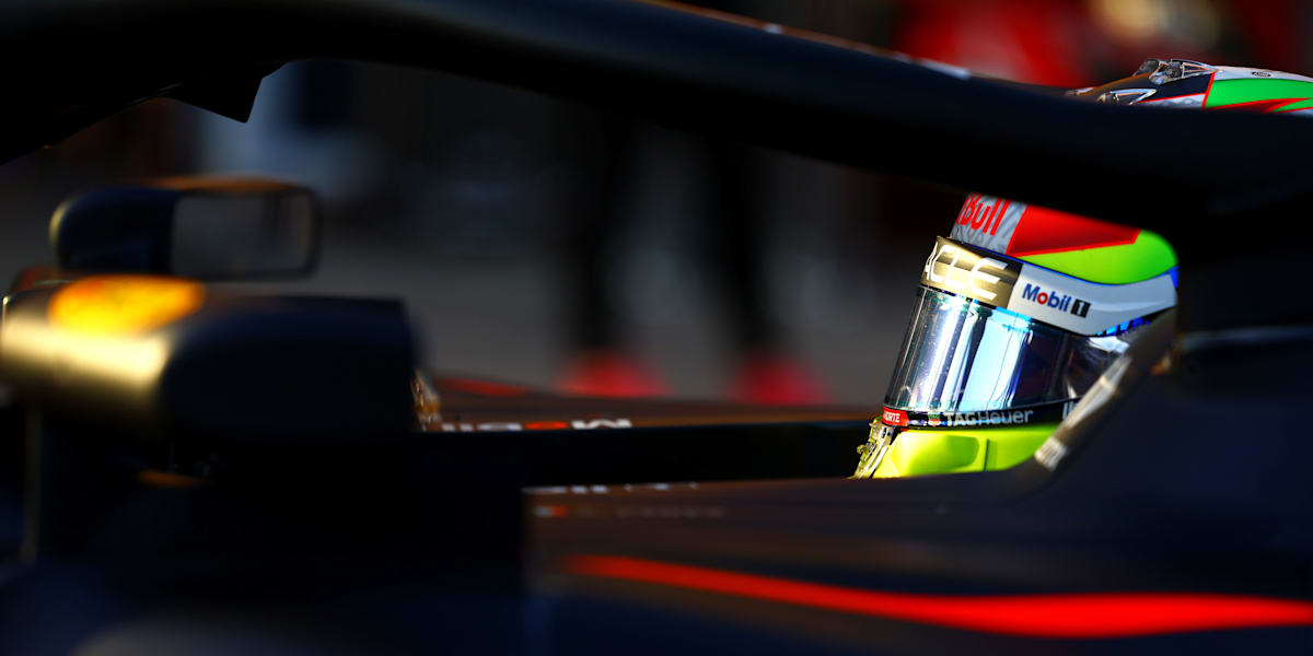 How much can you see from the cockpit of an F1 car?