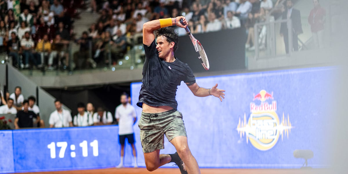Red Bull Bassline 2023: Tsitsipas vs Thiem