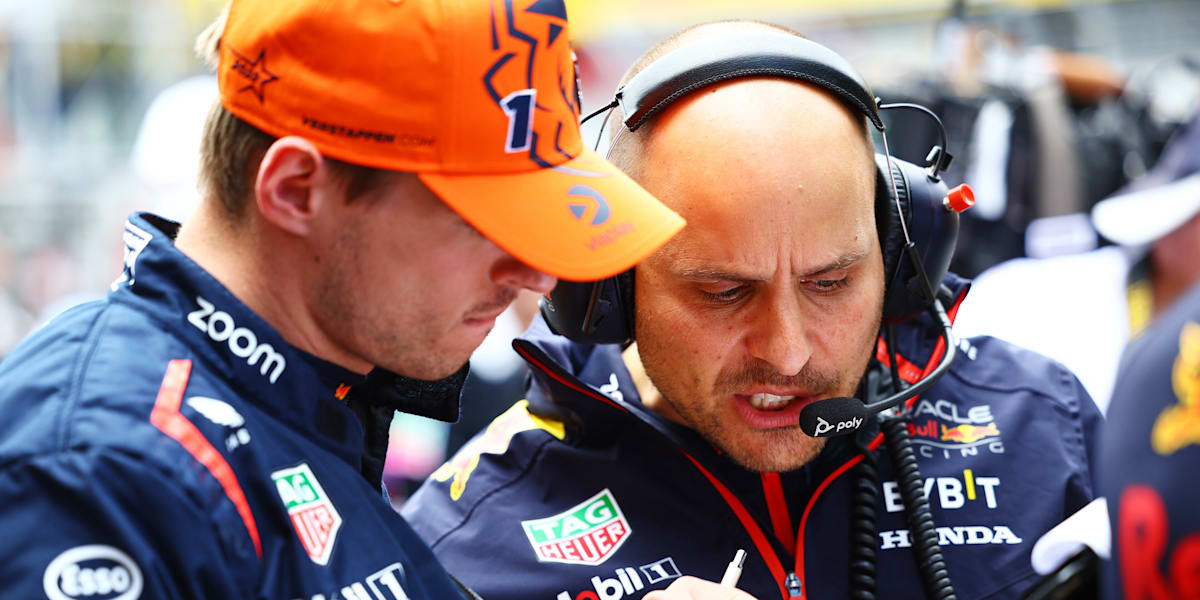 Het team van Red Bull Racing, de belangrijke teamleden