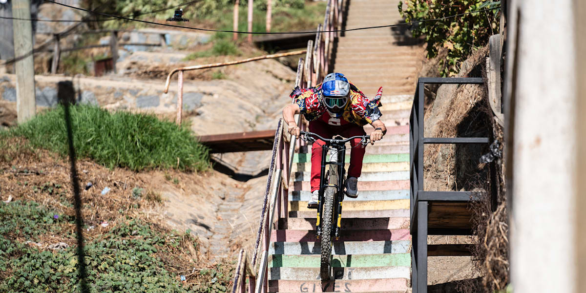 Intervista a Fabio Wibmer pre Red Bull Genova Cerro Abajo