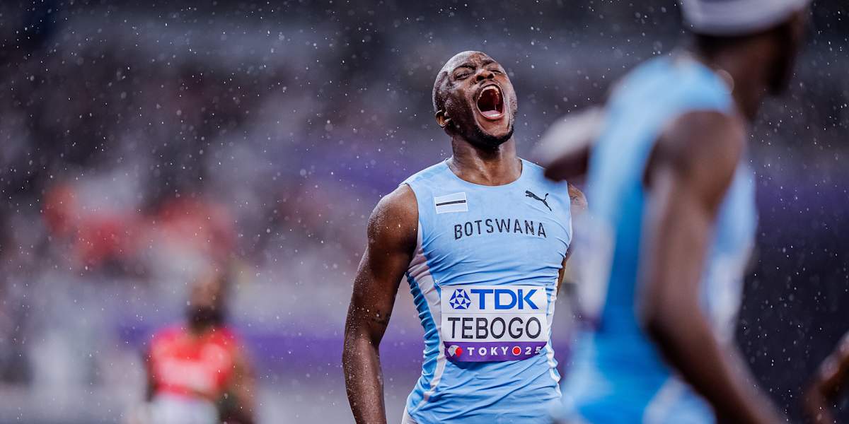 Letsile Tebogo: How the sprinter became Botswana's hero